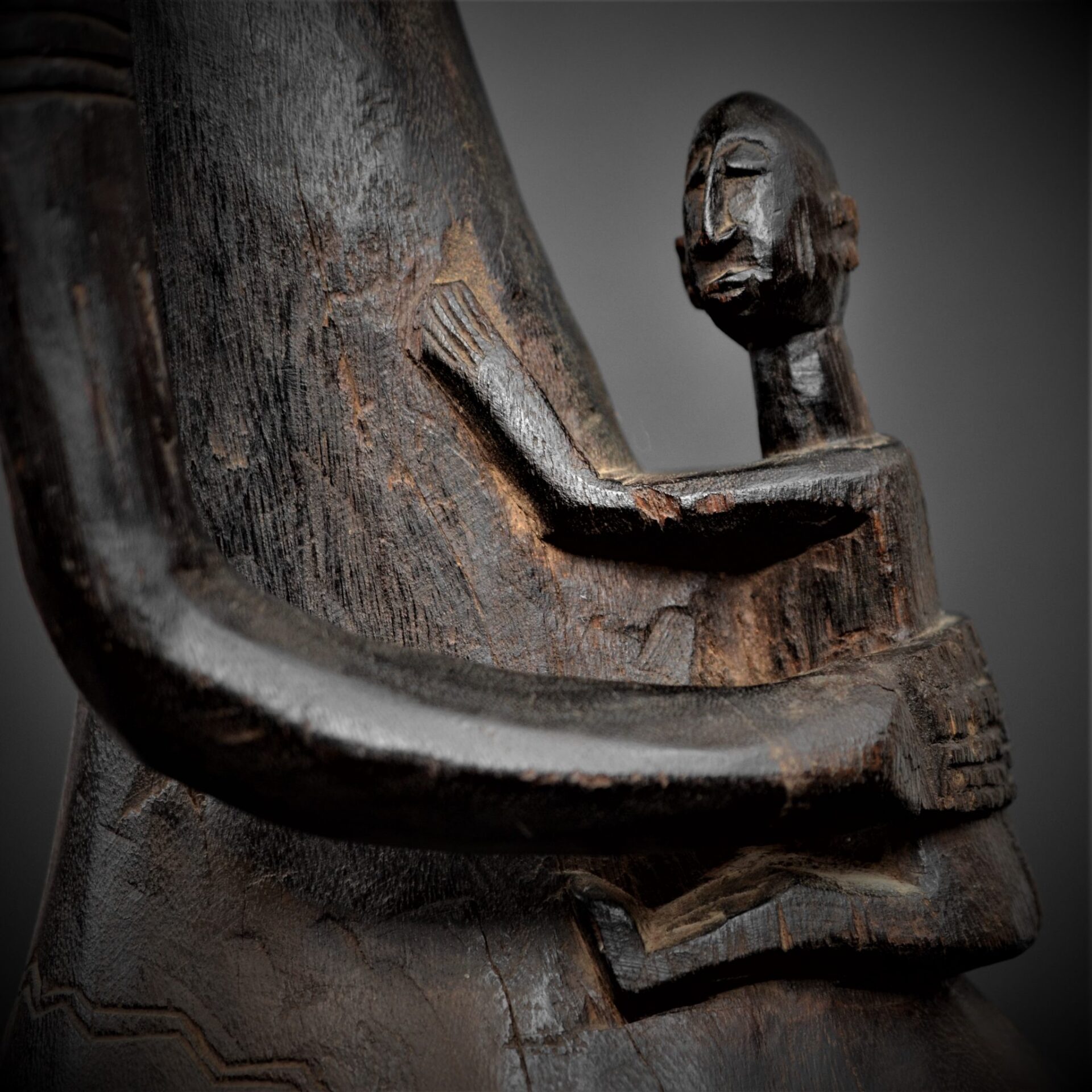 Statue Maternité Bamana, Gwandusu, Mali - Galerie Eve Begalli
