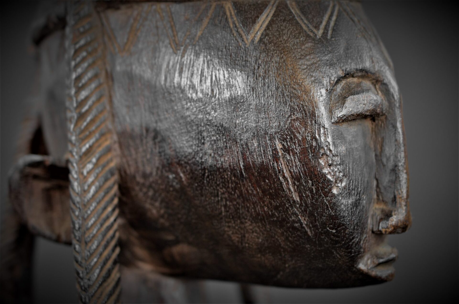 Statue Maternité Bamana, Gwandusu, Mali - Galerie Eve Begalli