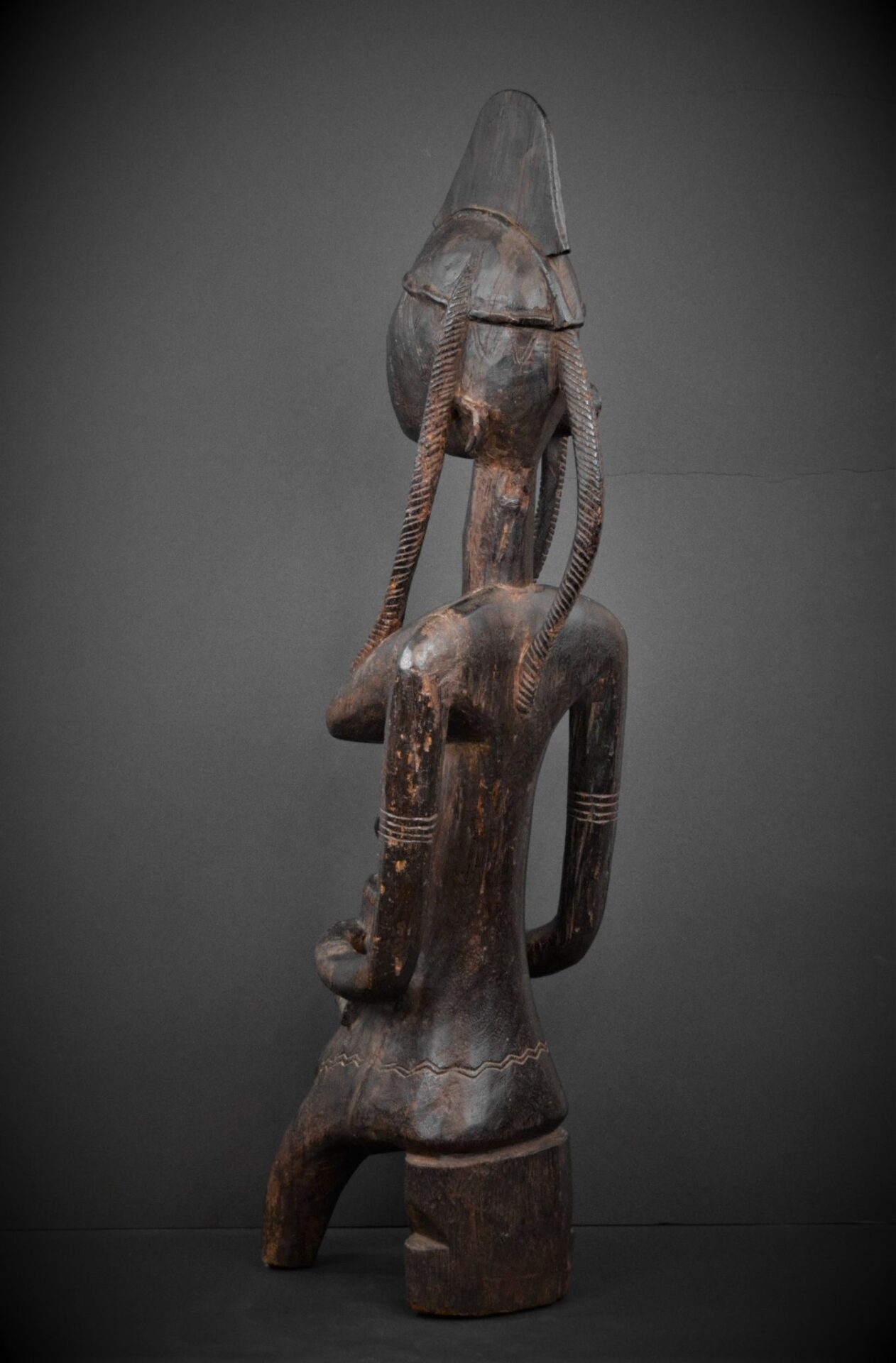 Statue Maternité Bamana, Gwandusu, Mali - Galerie Eve Begalli