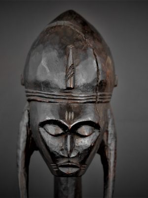 Statue Mère et enfant Bamana, Gwandusu, Mali - Galerie Eve Begalli
