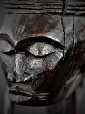 Statue Mère et enfant Bamana, Gwandusu, Mali - Galerie Eve Begalli