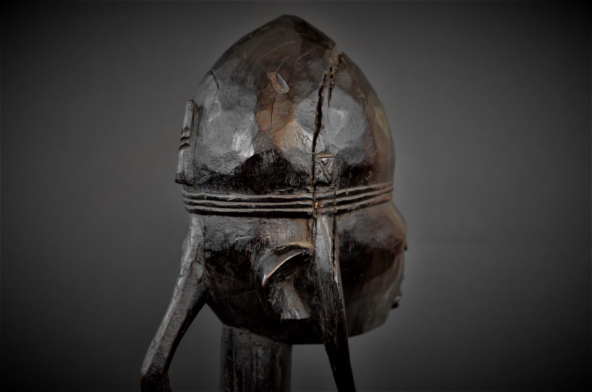 Statue Mère et enfant Bamana, Gwandusu, Mali – Galerie Eve Begalli